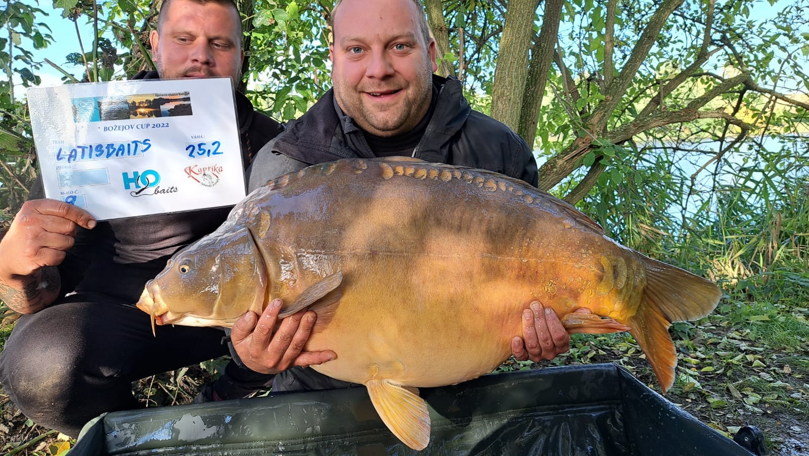 Úspěch na závodech s Red bomb - Latis baits